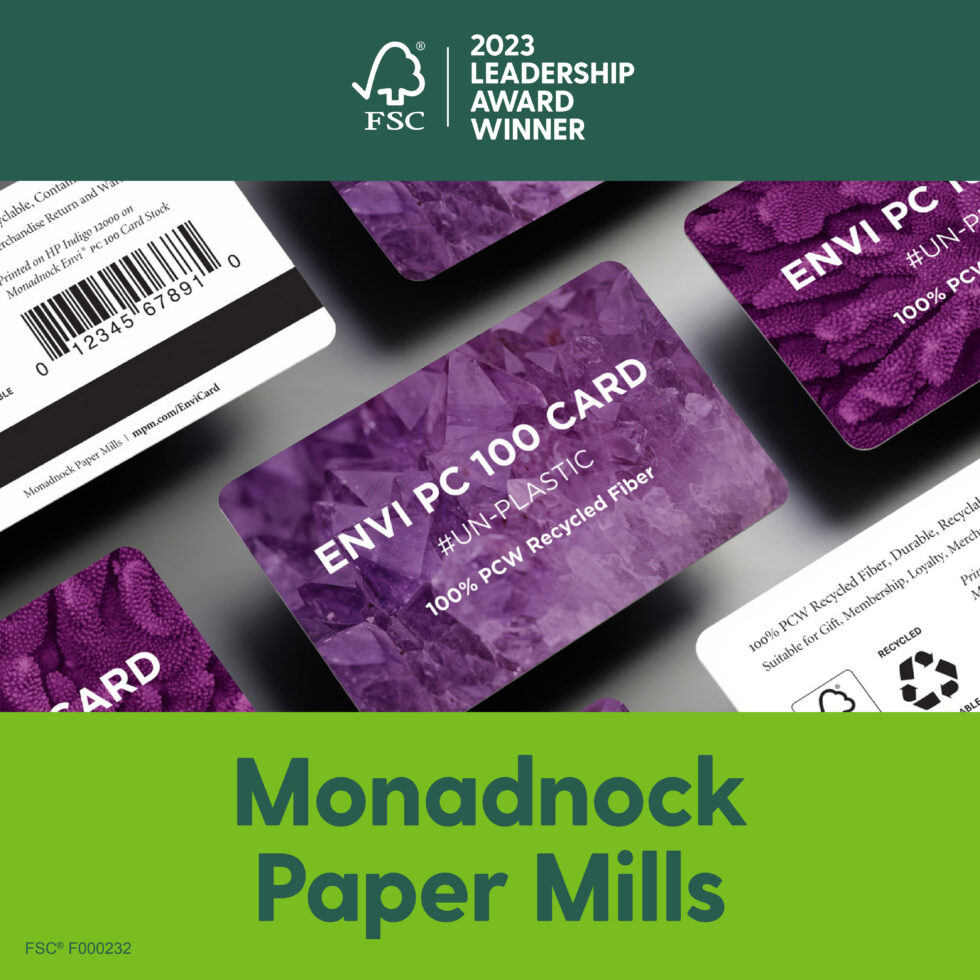 Monadnock Paper Mills Sustainable Printing Products